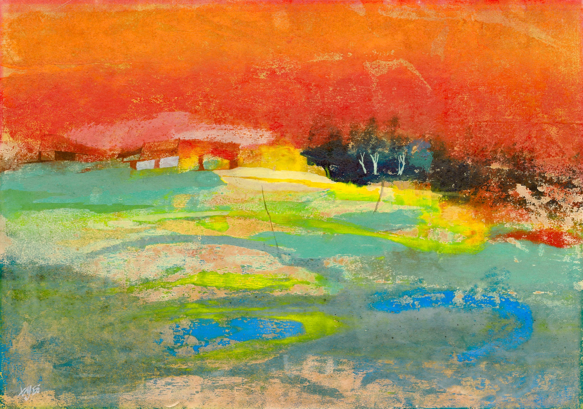 Thomas Yeo, Open Landscape, Undated – Art Again