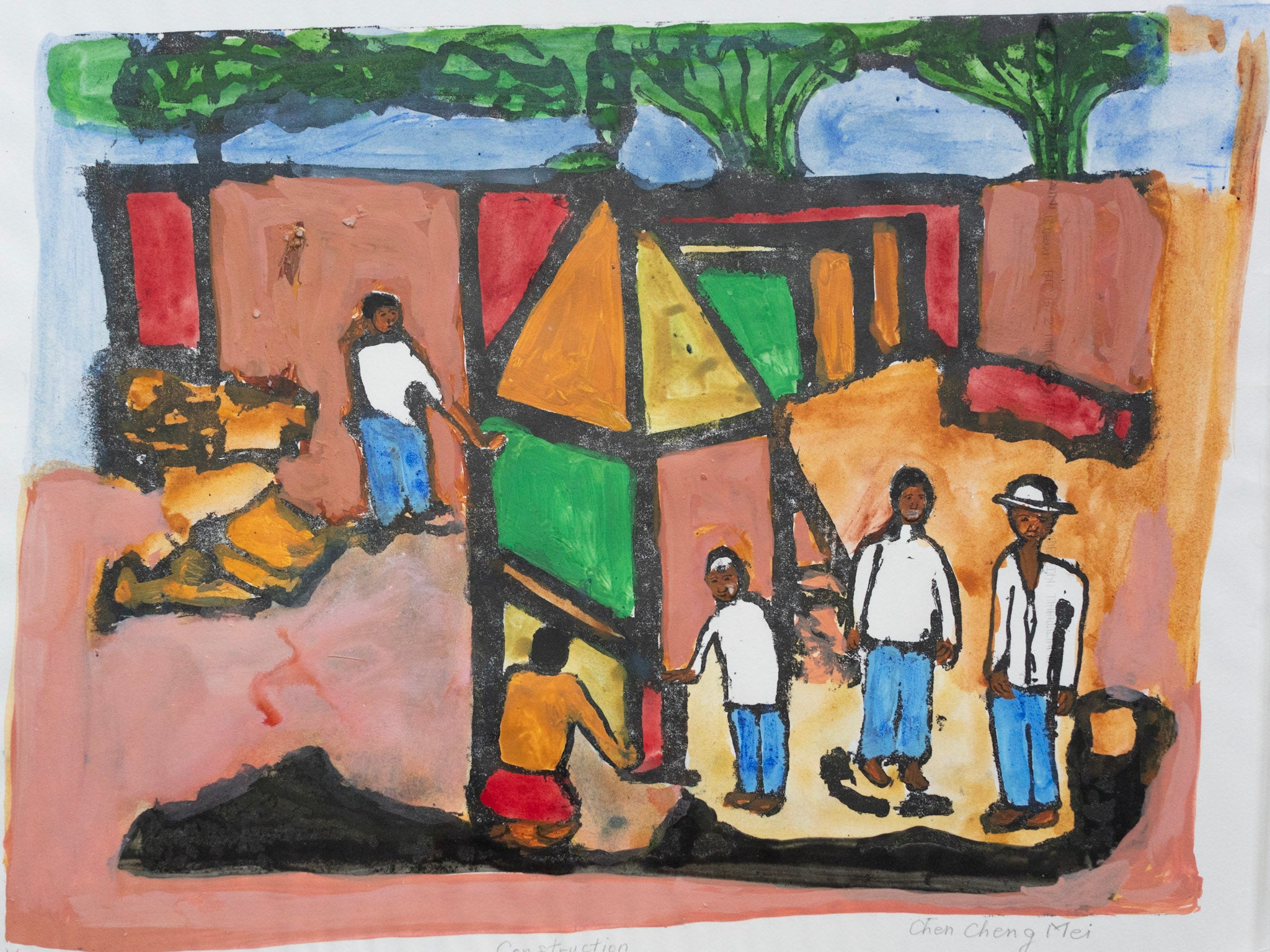 Chen Cheng Mei, Construction, Undated – Art Again
