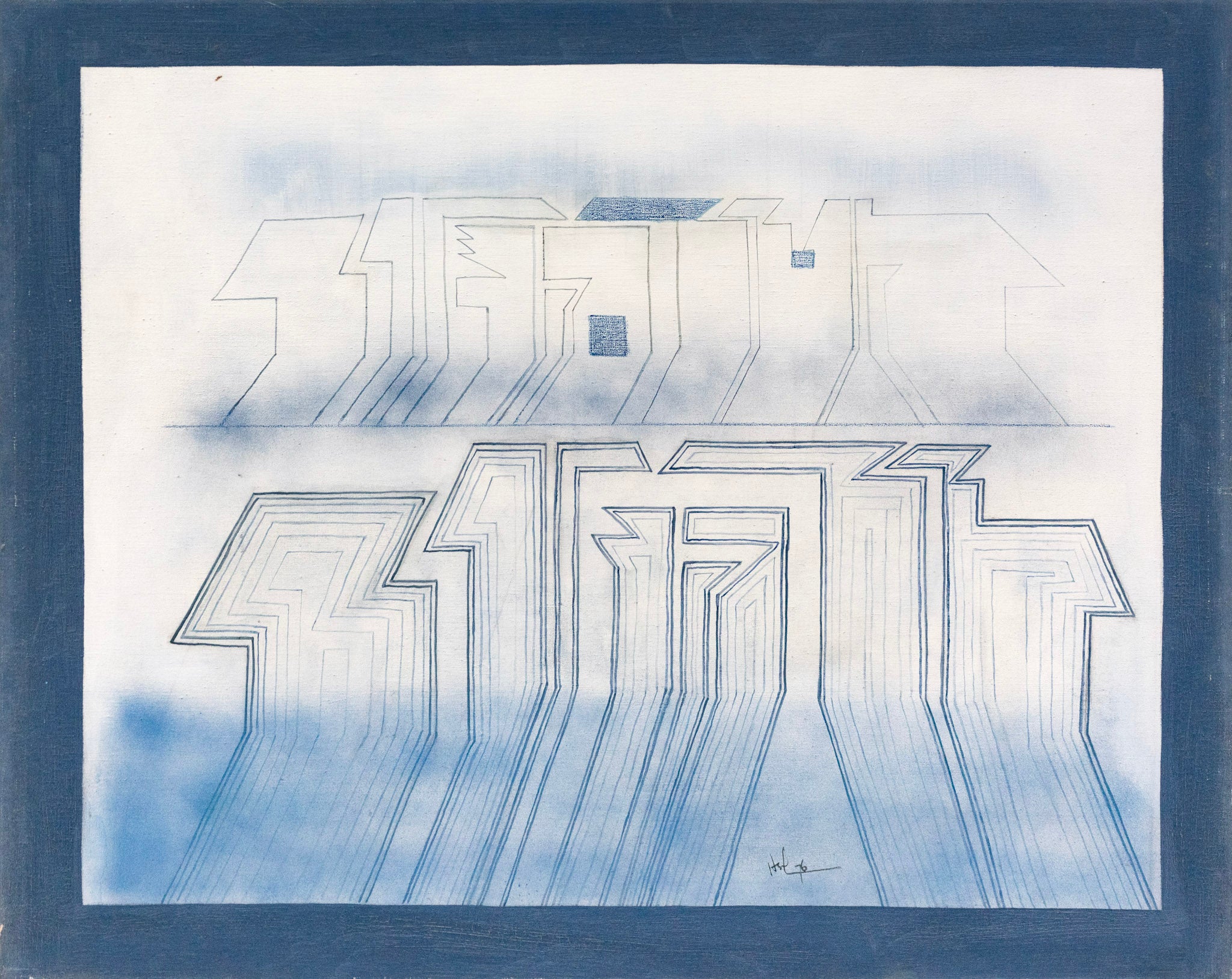 Lin Hsin Hsin, Integration of Sub Levels, 1976 – Art Again