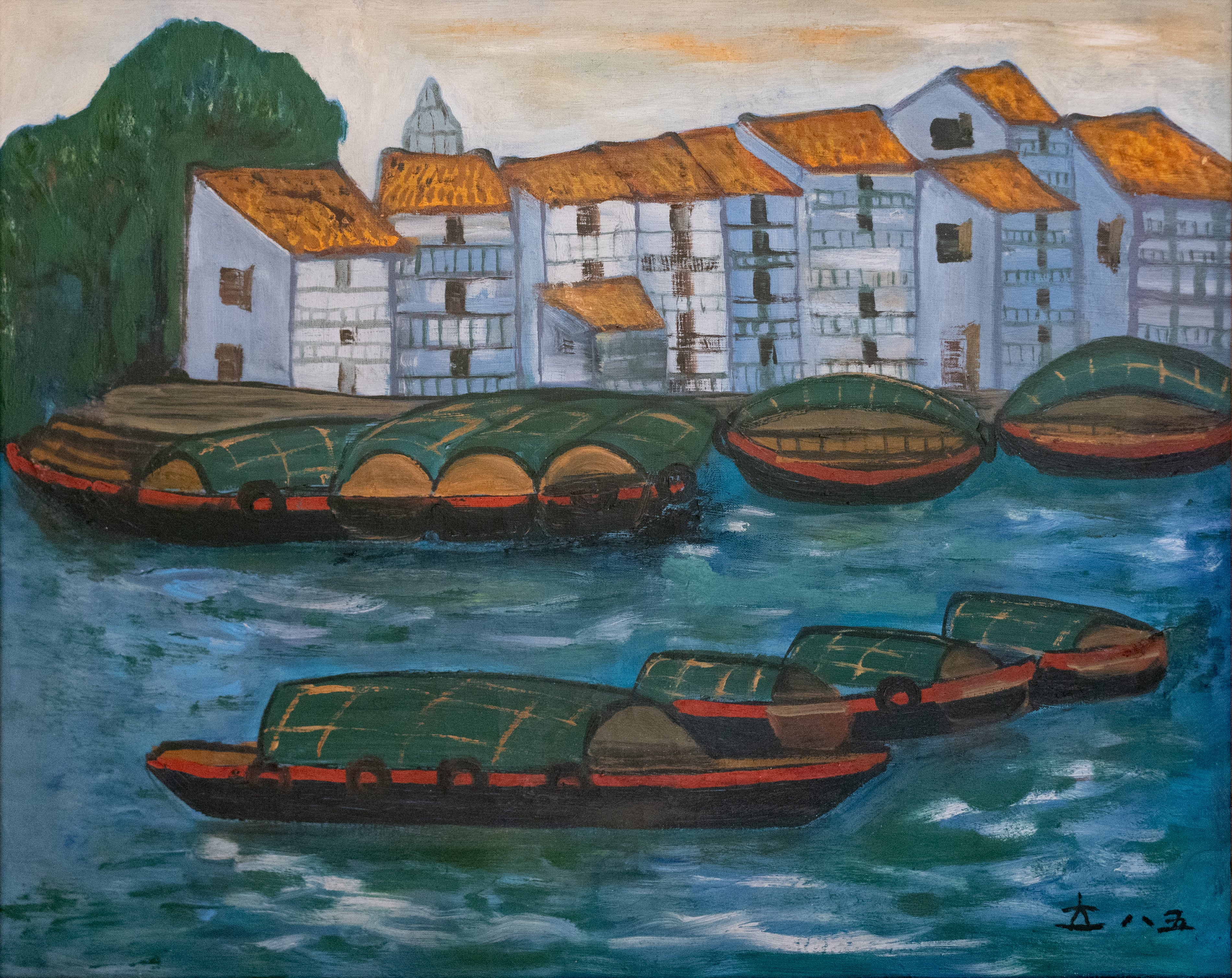 Chen Cheng Mei, Bumboats, 1985 – Art Again